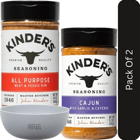 Kinders Seasoning Variety Pack Butchers All Purpose 94 Oz