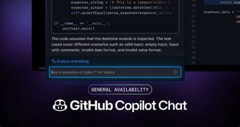 Github Copilot Chat Lassistant Ia Basé Sur Gpt 4 Est Disponible Pour Tous