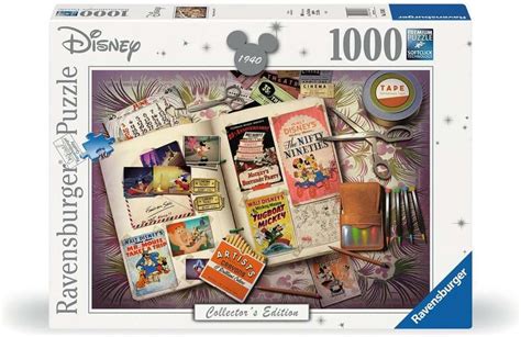 Ravensburger Puzzle 17583 1940 Mickey Anniversary 1000