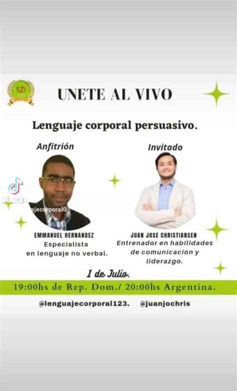 Por Instagram Lenguajecorporal123 Y Nuestro Canal De Youtube Lenguaje