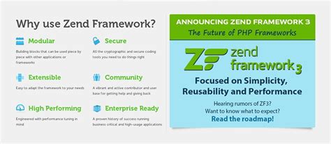 新版zend framework 3框架第3季推出，將支援新一代php 7開發語言 ithome