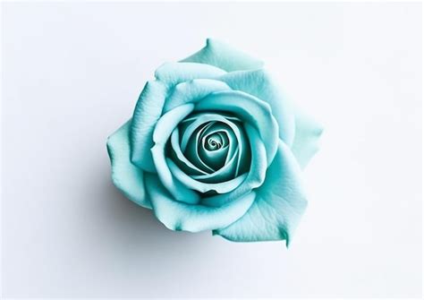 Premium Ai Image Minimalistic Design Selection Of One Rose Flower On A White Background
