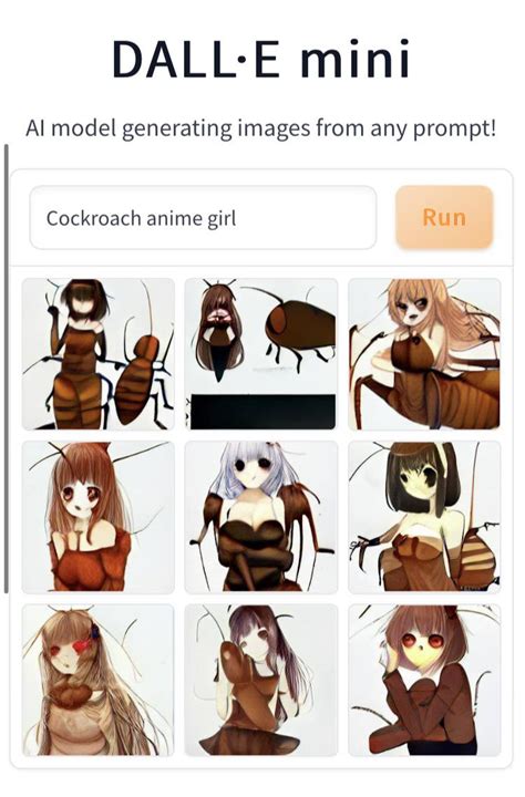 Cockroach Anime Girl Rweirddalle