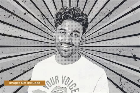 Premium Psd Comic Style Photoshop Photo Effect