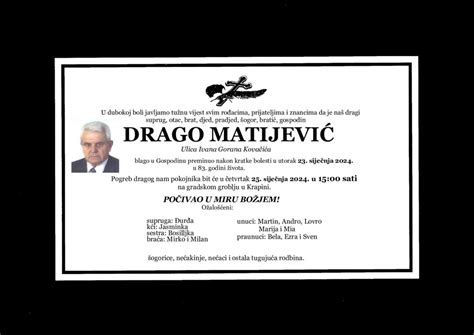 Drago Matijević Krakom Doo