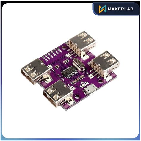 4 port usb 2 0 hub high speed controller module for arduino micro usb