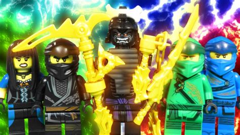 Lego Ninjago Legacy Part 2 Battle For The Golden Weapons Youtube