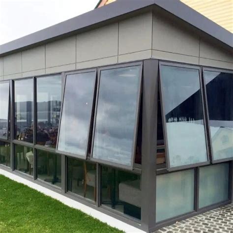 Awning Windows Aluminum Casement Sliding French Tempered Laminated