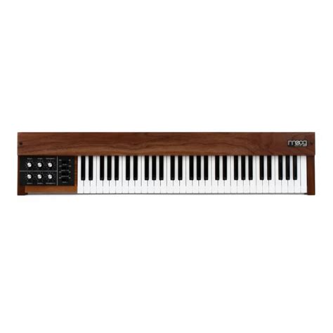 Moog 953 Duophonic 61 Note Keyboard Walnut Cabinet