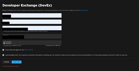 devex something went wrong error website bugs developer forum roblox