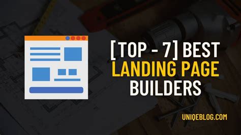 Top 7 Best Landing Page Builders 2024