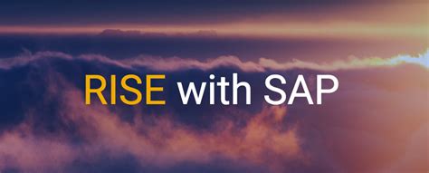 Rise With Sap Sapinsider