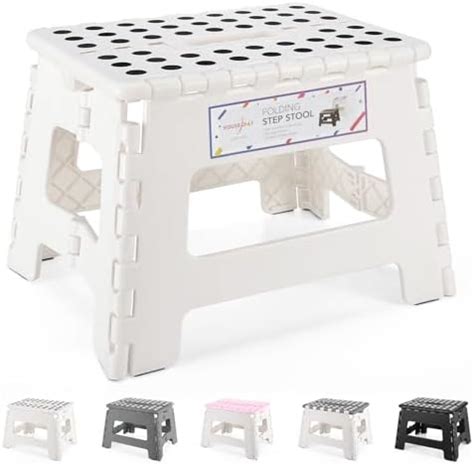 Vigar Taburete Plegable Compact De Color Gris De Cm Altura Amazon Es Hogar Y Cocina