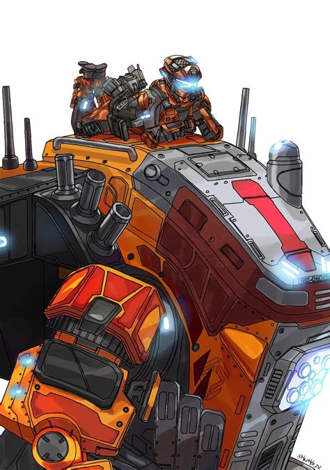 Pilot Grapple Pilot And Legion Titanfall And More Drawn By Kotone A Danbooru