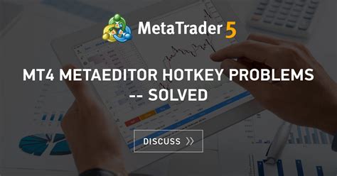 MT4 MetaEditor Hotkey Problems SOLVED MT4 MQL4 And MetaTrader 4