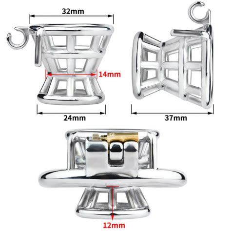 Open Ended Inverted Chastity Cage Cute Sissy