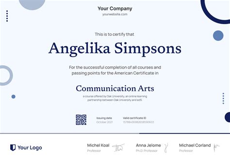 Modern Certificate Templates Free And Easy To Download