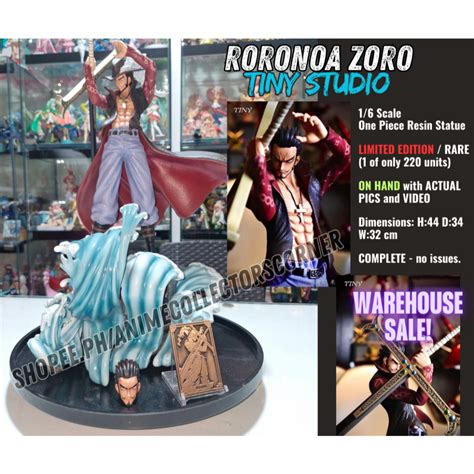 Dracule Mihawk Tiny Studio 16 Scale Resin One Piece Complete No