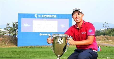 안재형·자오즈민 아들 안병훈 신한동해오픈 우승