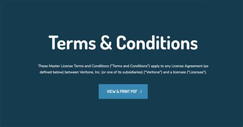 Master Advertiser Terms And Conditions Veritone