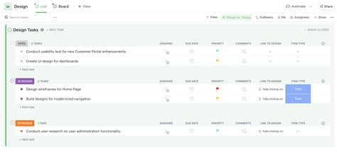 software development template guide clickup™