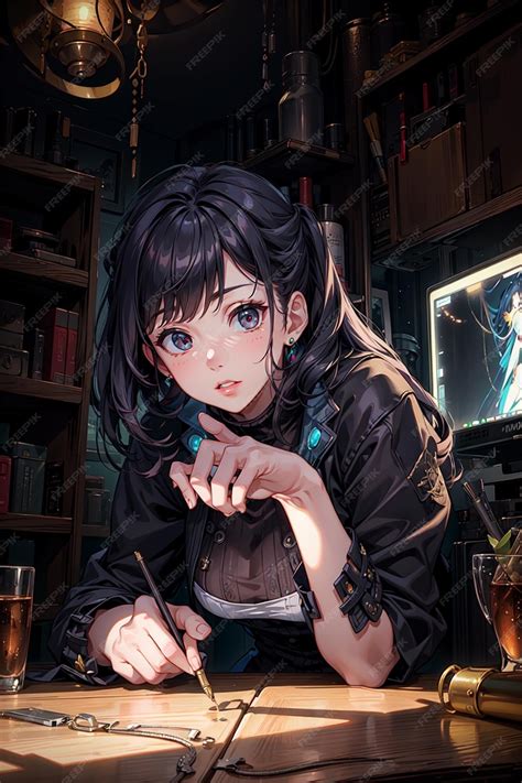 Premium Ai Image Mecha Robot Girl