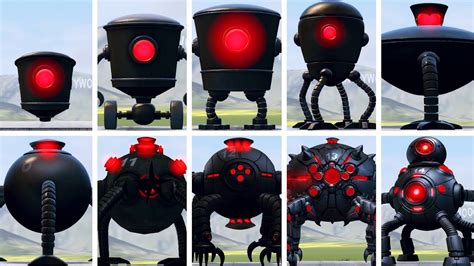 Evolution Of All Omnidroid Vx14 From Roblox Omnidroids Test In Garrys