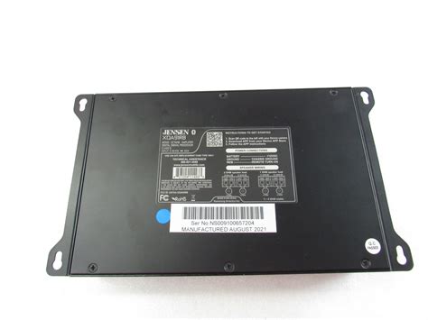 Jensen XDA RB Class D Mono Watts Of Total Dynamic Power Amplifier