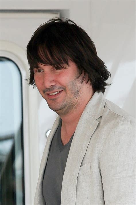 Unrecognizable Keanu Reeves At Cannes