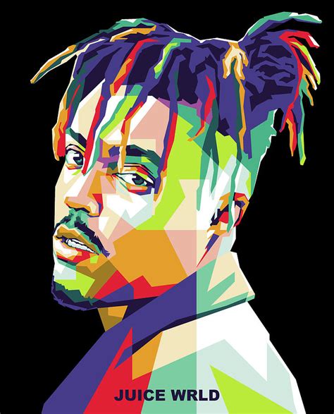 Juice Wrld Digital Art By Wpap Me Pixels