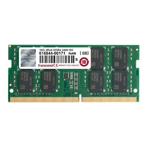 Ram Sodimm Ddr4 16gb Pc2400 Transcend 2rx8 Ts2gsh64v4b Enaa