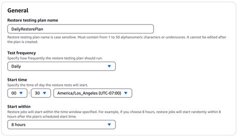 Implementing Restore Testing For Recovery Validation Using Aws Backup