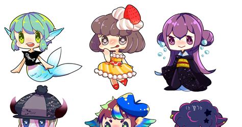 オリジナル フォロワさんsd化 萬田睫毛のイラスト Pixiv