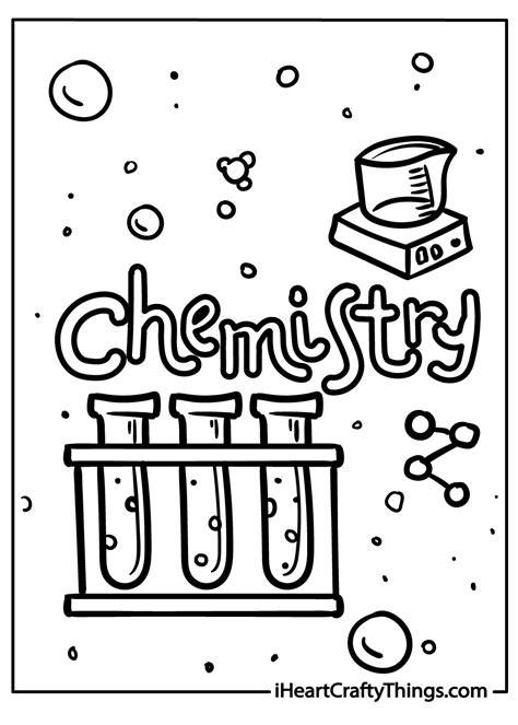 Printable Science Lab Coloring Pages 2025