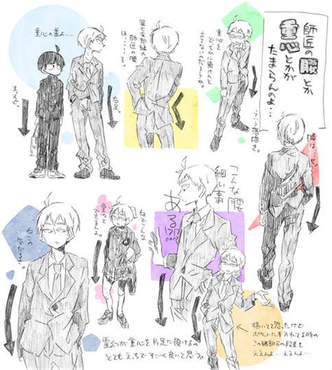 モブサイ落描き KURO
