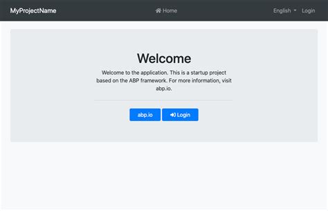 UI Angular Quick Start Documentation Center ABP IO