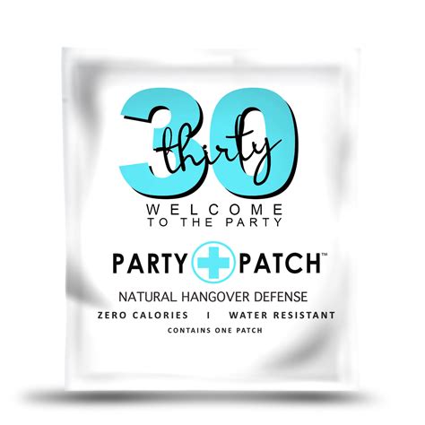 30th Birthday Party Party Patch