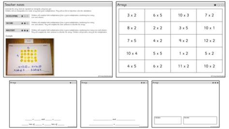 arrays practical primary stars education