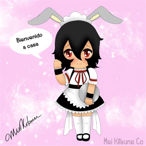 Mei Chibi Maid By Meikitsune4 On Deviantart