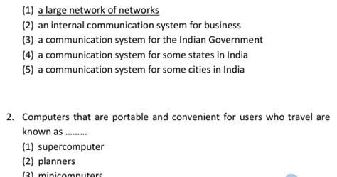 Ibps Computer Knowledge Question Papers