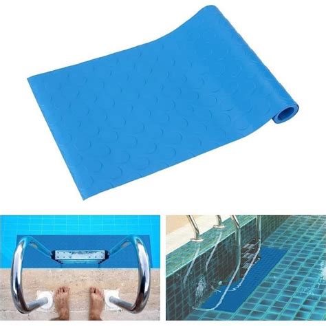 WERTSWF Tapis d échelle de piscine épais de 2 mm Antidérapant