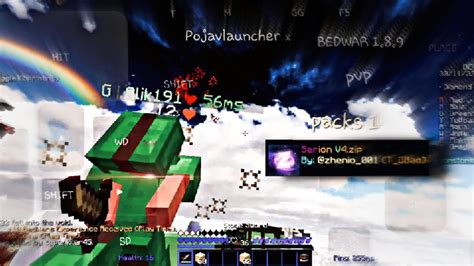 The One Packs Boost Fps 189 Pojavlauncher Mobile Pvp Bedwar Youtube