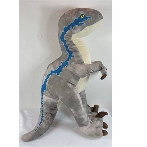 S Giant Jurassic World Blue Raptor Dinosaur Plush 50 Stuffed Toy Lovey
