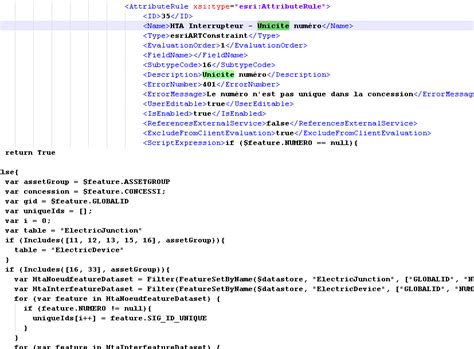 apply asset package will not apply some attribute esri community