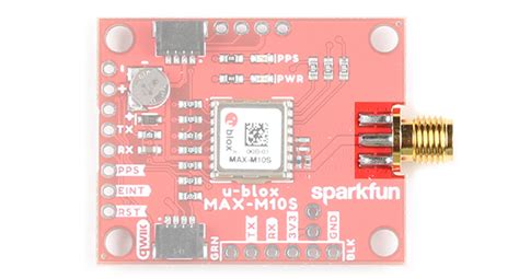 Gnss Receiver Breakout Max M S Qwiic Hookup Guide Sparkfun Learn