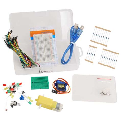 set componenti per esperimenti con arduino