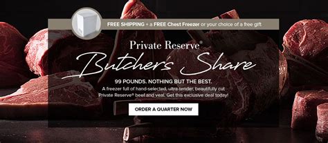 Private Reserve Omaha Steaks