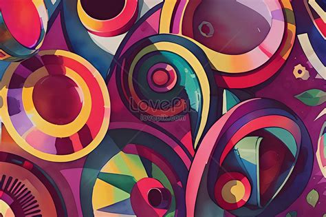 추상 수채화 배경 일러스트 무료 다운로드 Lovepik