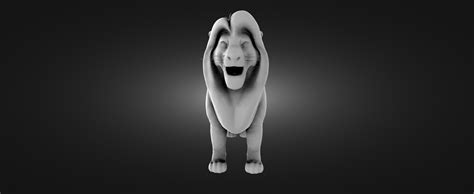 Stl File Simba・model To Download And 3d Print・cults