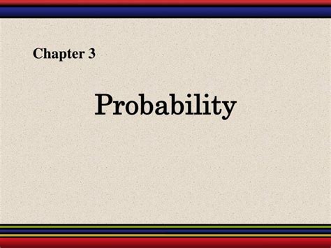 Ppt Probability Powerpoint Presentation Free Download Id3195742